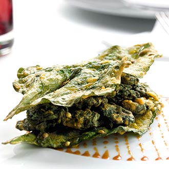 Palak Patta Chaat Recipe by Arun Sundararaj - NDTV Food