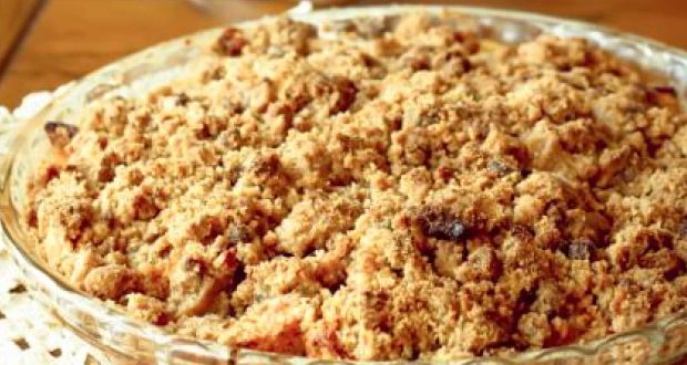 Cinnamon Apple Crumble Recipe by Aditya Bal - NDTV Food