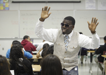 Teacher makes algebra cool with hip hop